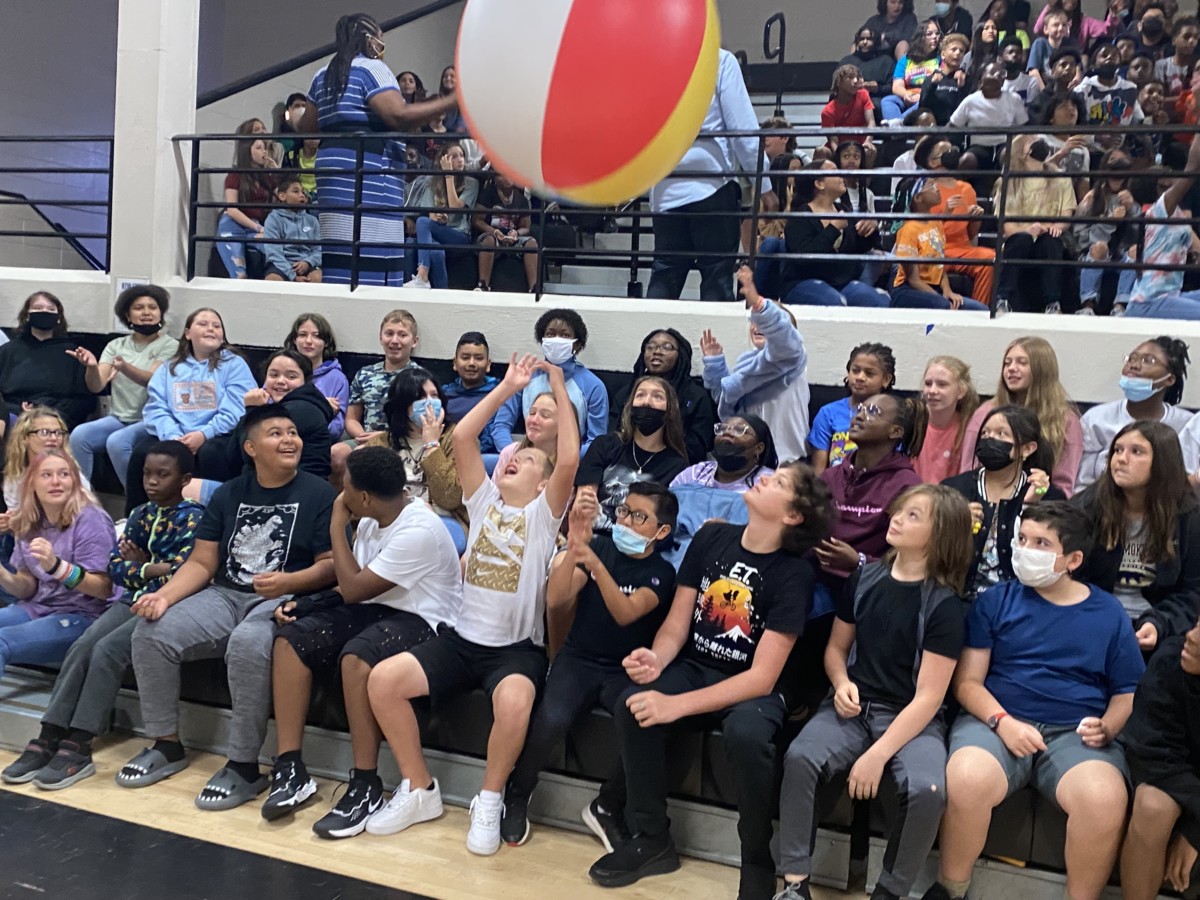 Sparkman Middle 7th graders Kicked Off their American Character Program ...